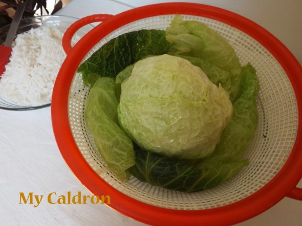 Stuffed Cabbage Leaves (dolmeh barg kalam) for Mehregan | My Caldron