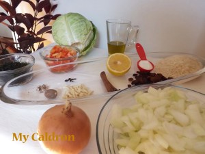 Stuffed Cabbage Leaves (dolmeh barg kalam) for Mehregan | My Caldron